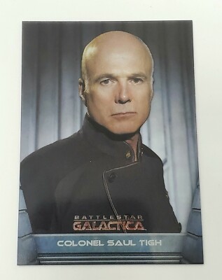 2007 Battlestar Galactica Season 2 Crew Cards T8 Michael Hogan Colonel ...