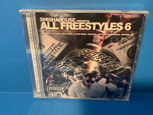 SEALED - SWISHAHOUSE PRESENTS - All Freestyles 6 - Rap/HipHop CD [PA ...
