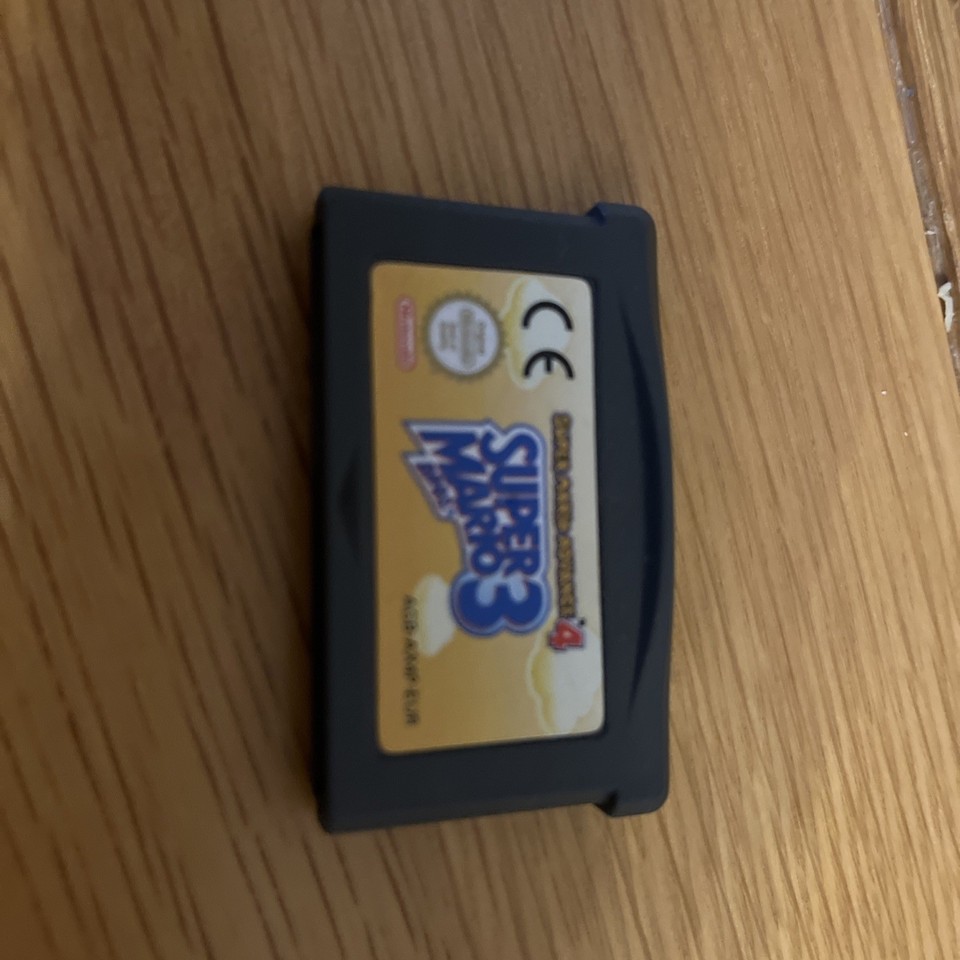 Nintendo Game Boy Advance PAL super Mario 3 Cartridge Only Tested ...