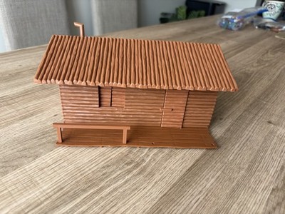 Vintage 1960s Timpo Collectors Wild West Ranch House Log Cabin | eBay UK