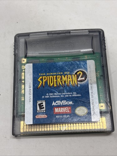 Spider-Man (Nintendo Game Boy Color, GBC 2000) – UnTested - FREE ...