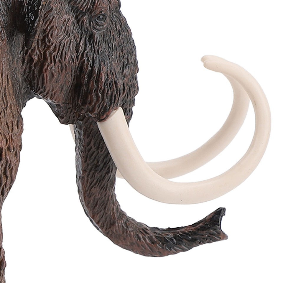 Woolly Mammoth Figurine Simulated Large Elephant Statue Ancient Animal ...