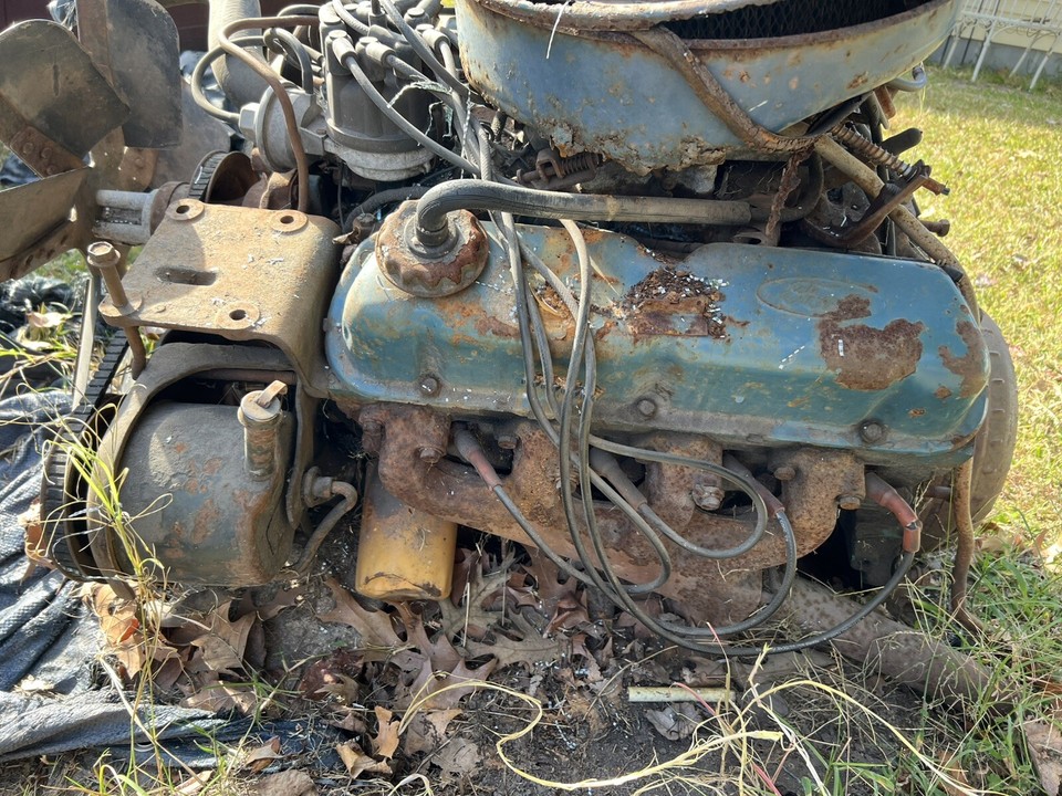 Came Out Of A Ford Maverick 302 V8 5.0L 2 Barrel ENGINE Size | eBay