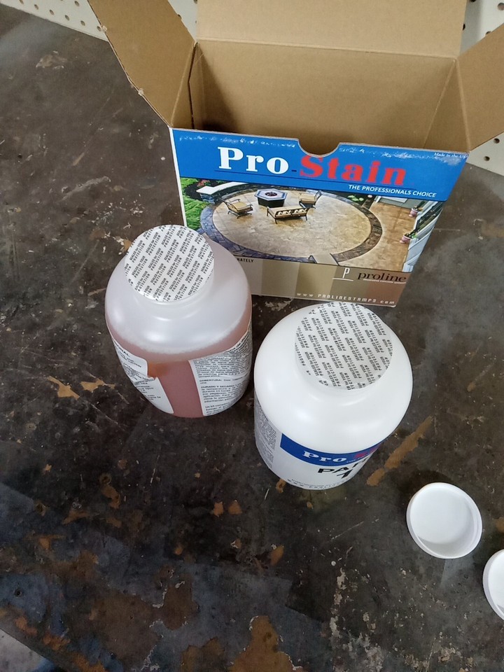 Proline Pro-Stain Concrete Stain Mixing Pigment Kit, Contains Parts 1 ...