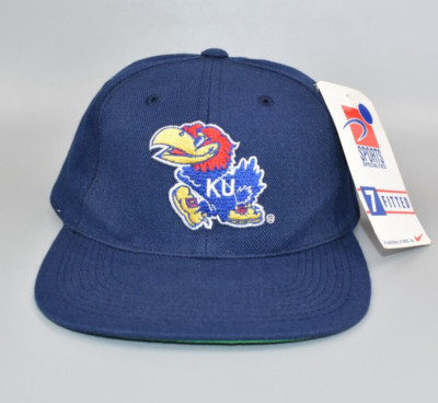 Kansas Jayhawks Vintage Sports Specialties Wool Fitted Cap Hat - Size ...