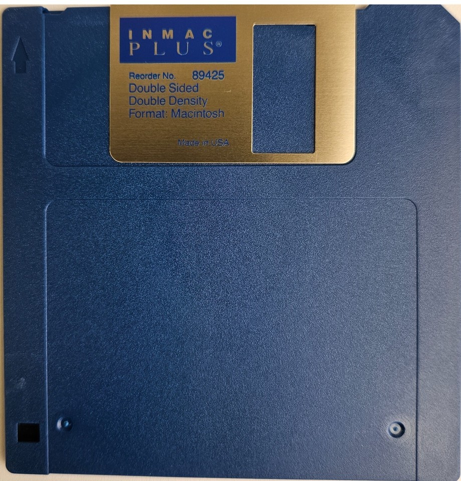 10 Pack New 800K Double Density DS/DD floppy disks Apple/MAC Formated ...