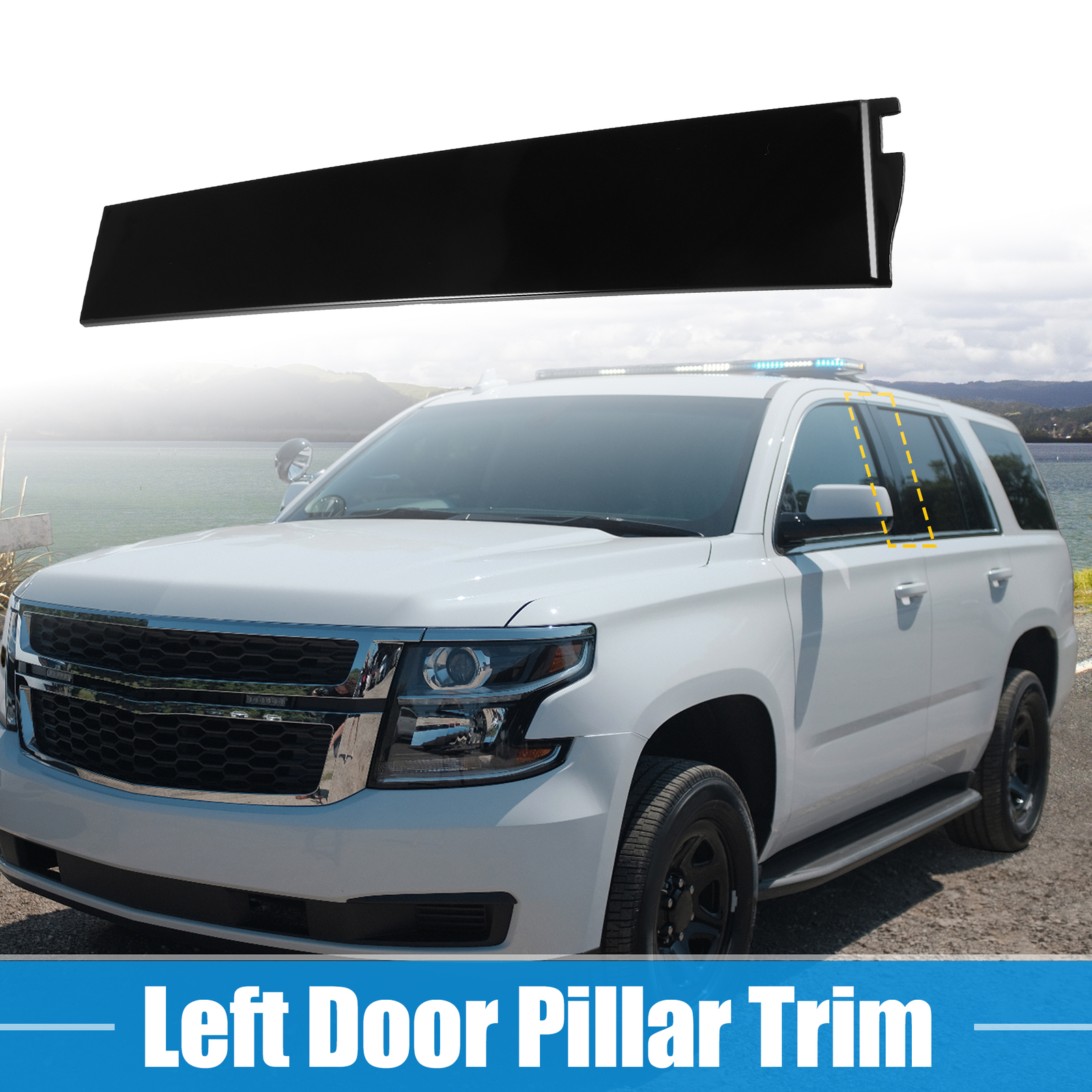 Door B Pillar Trim Panel Left Windshield Outer for Cadillac for Chevy ...