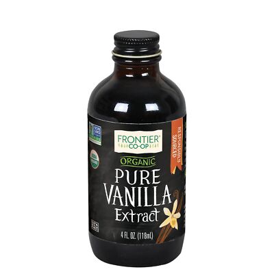 Organic Pure Vanilla Extract 4 Ounce Concentrated Flavoring Sustainably ...