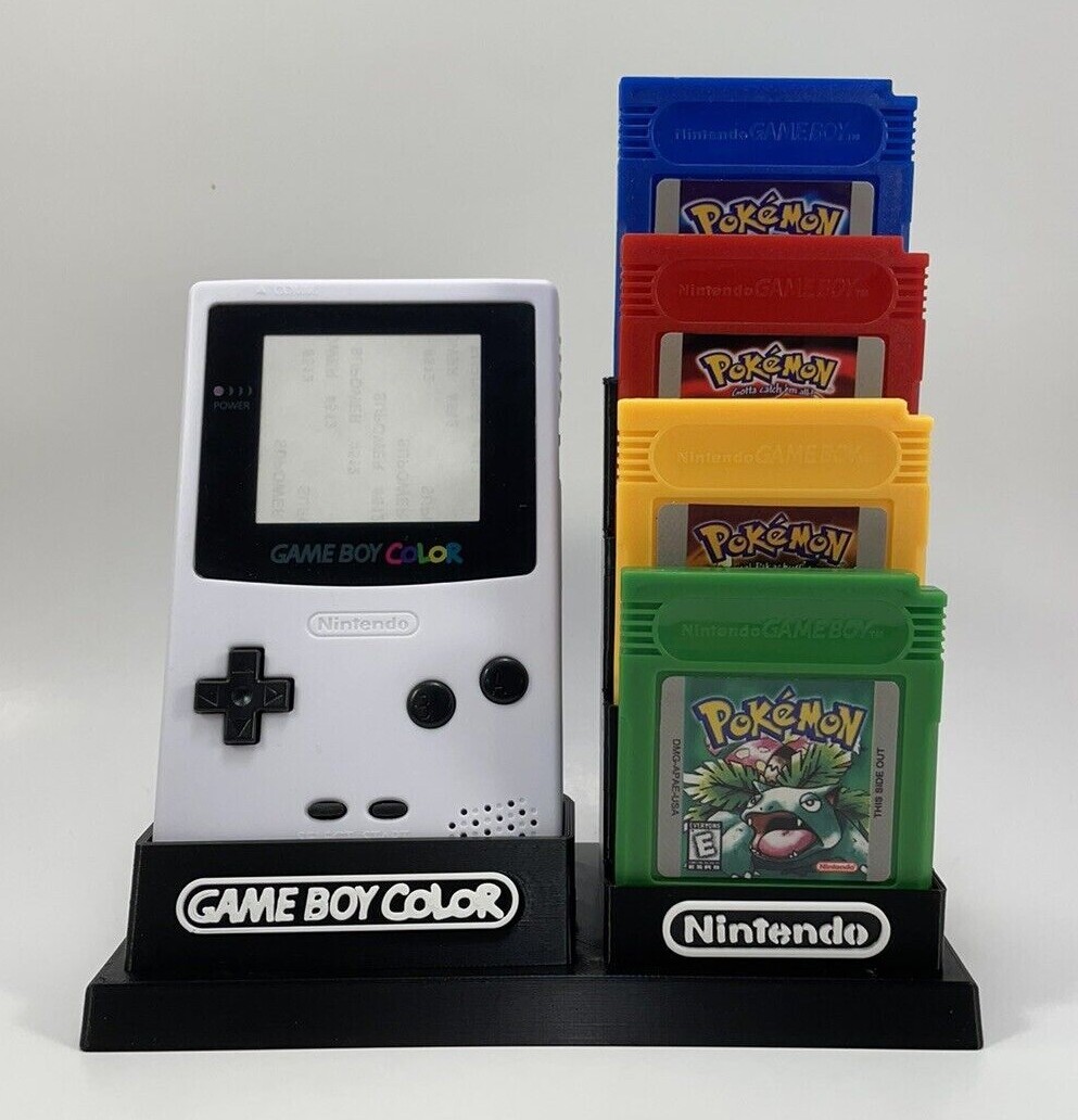 Nintendo Gameboy Color & 9 Game Cartridge's - DISPLAY ONLY (Customize ...