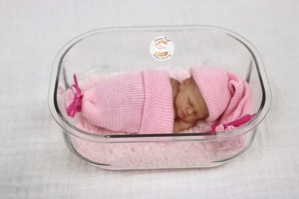 Reborn Silicone Mini Memorial Baby Girl Doll Reborn Doll Silicone Baby ...