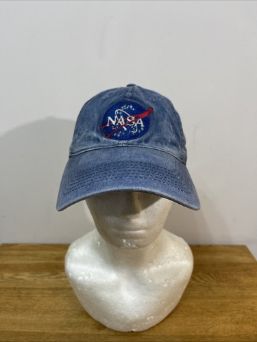 NASA blue denim style baseball cap - one size Cotton | eBay UK