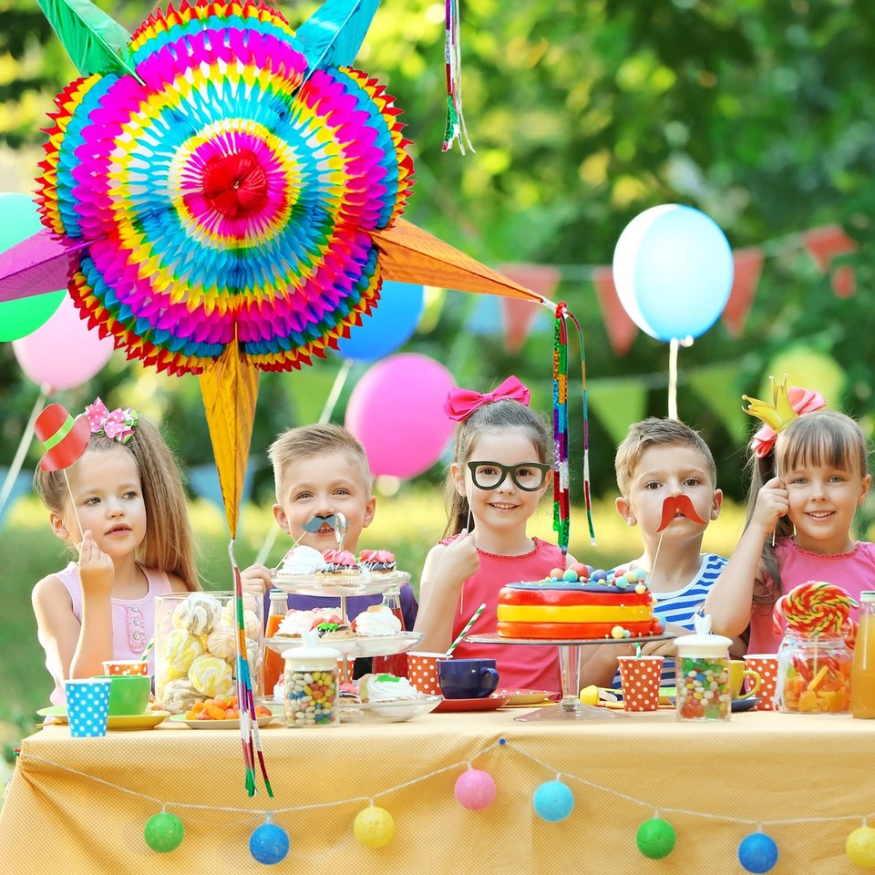 Mexican Piñata (Large 32 inches) - Authentic Handmade Foldable Large ...