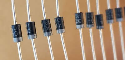 Lot of 1737 Diodes Inc. Diode Switching 200V 1A 2-Pin DO-41 T/R Part ...
