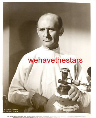 Vintage Ludwig Donath CHARACTER ACTOR '50 KILLER STALKED NEW YORK Pub ...