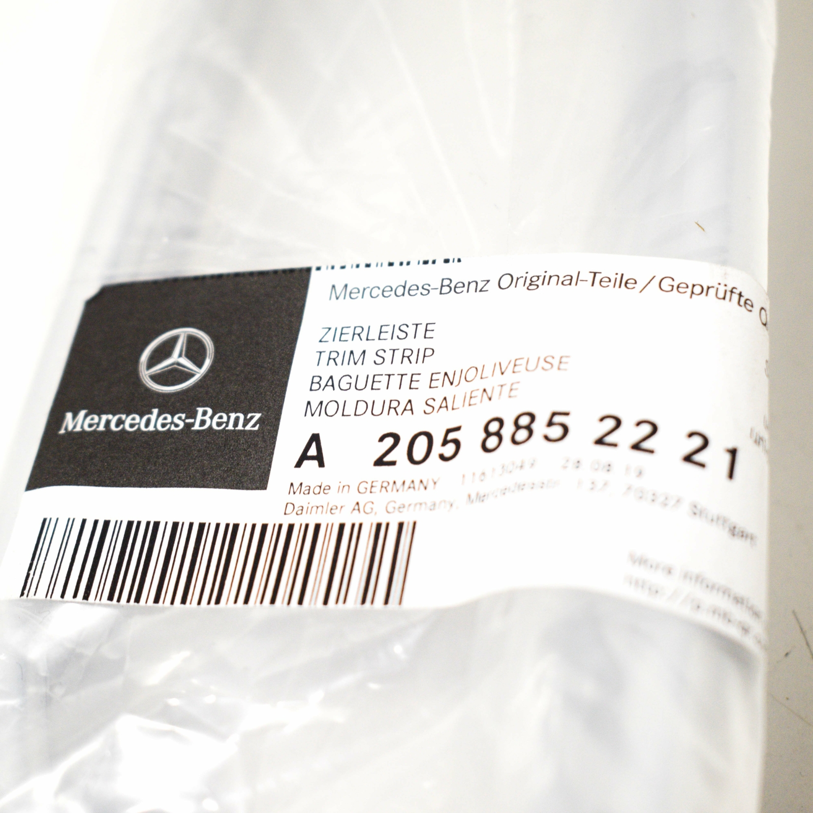 Mercedes-Benz A2058852221 Exhaust Tailpipe Left Chrome | Compra online ...