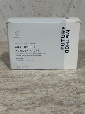 Future Method Anal Douche Powder Pack 10 Exp 9/26 | eBay