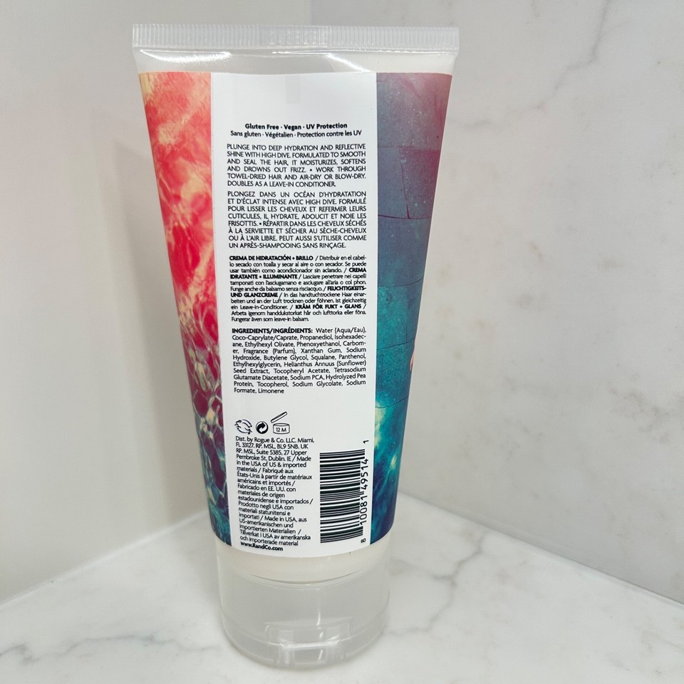 R+Co High Dive Moisture + Shine Cream - 5 fl oz - Full Size - Sealed ...