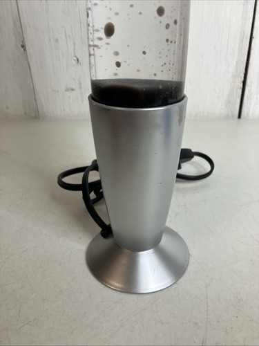 Dongguan JK Lighting Corp Limited Lava Lamp Silver Black 4013 13.5” New ...