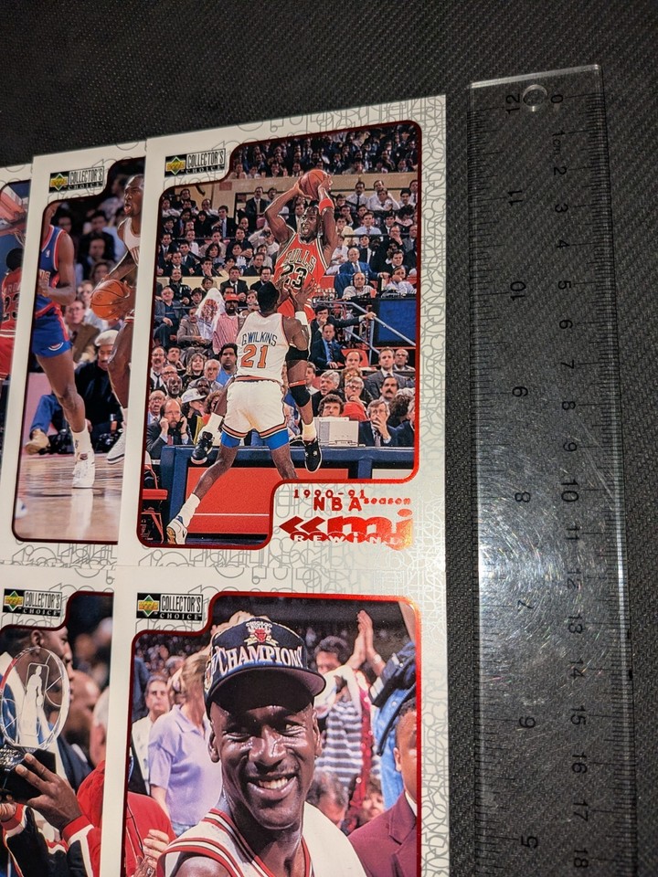 MICHAEL JORDAN 1998 UPPER DECK COLLECTOR'S CHOICE MJ REWIND JUMBO 12 ...