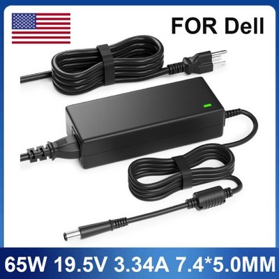 65W Adapter Charger for Dell Latitude 5400 5500 5300 7300 7400 2-in-1 ...