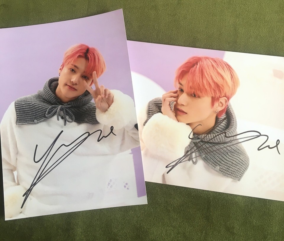ATEEZ ateez Autographed Group Photo 5*7 K-POP Collection Gifts 2023A | eBay
