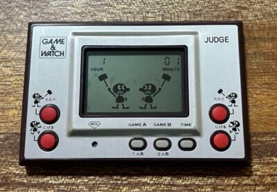 NINTENDO GAME AND & WATCH Judge Green Ver. 1980 JAPAN Free Shipping IP ...