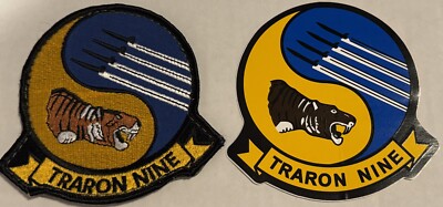 Traron Nine 4" Patch, Sticker & Ornament VT-9 Training US Navy | eBay