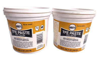 Harvey's TFE Paste w/Teflon, Pipe Thread Compound 023075 - 2 Qts | eBay