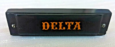 Vintage ~ Delta ~ Harmonica ~ Musical Hobo Harp ~ Mouth Organ ~Clean ...