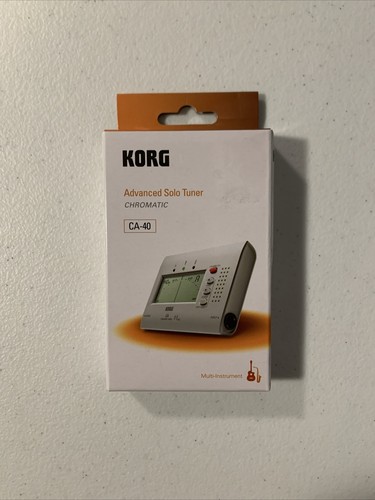 KORG Solo Tuner Chromatic CA-40 Multi Instruments Tuner Tested Working ...