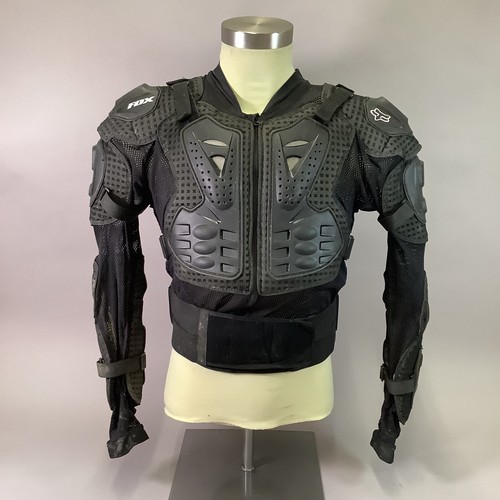Fox Titan Sport Black Armored Mesh Motocross Jacket Size XXL | eBay