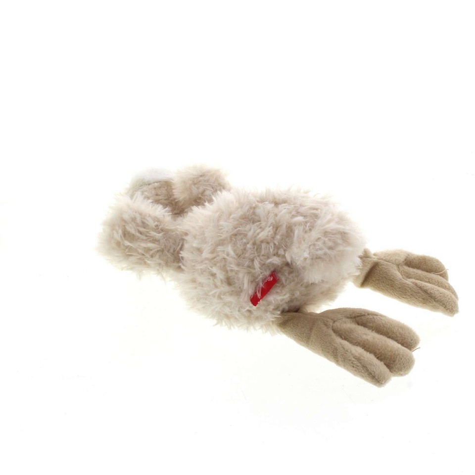 Dog Toy Yours Droolly Cuddlies Fluffy Duck Medium Puppy Play Plush Chew ...