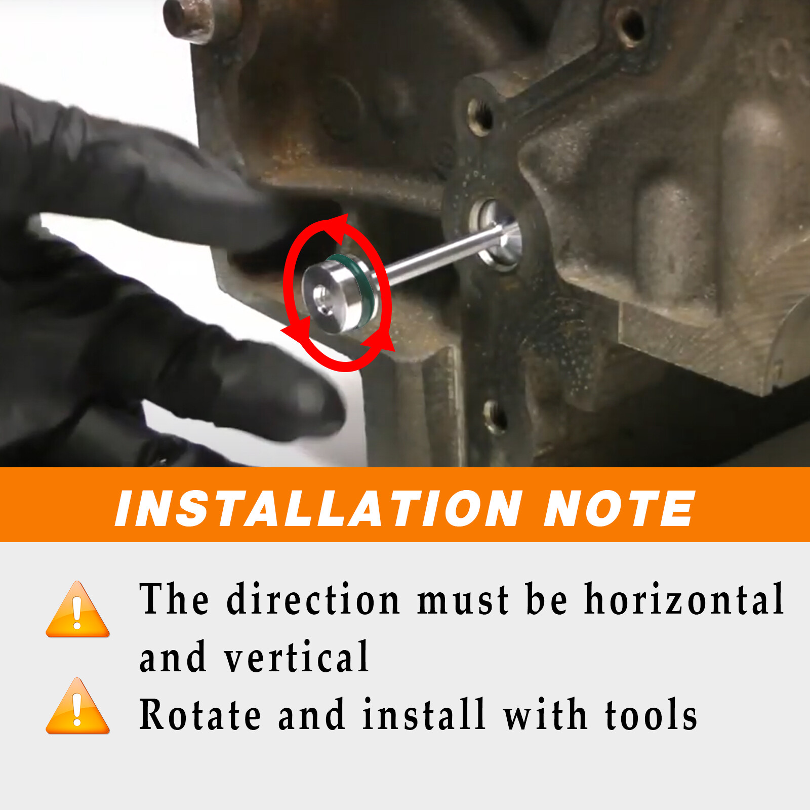 LS Barbell Oil Diverter Pickup Tube Hold Down Gallery Plug LS1 LS2 LS3 ...