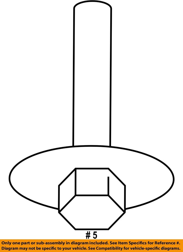 CHRYSLER OEM 10-23 2500 Frame Frame Components-Insulator Screw ...