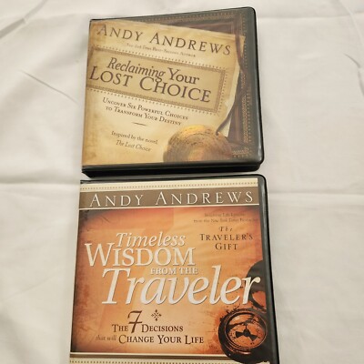 Andy Andrews. Two Excellent CD Sets. Like New. Lost Choice And Time ...