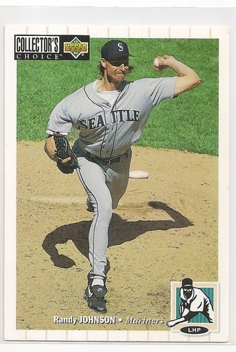 1994 Collector's Choice #357 Randy Johnson Seattle Mariners HOF | eBay