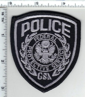 Federal Protective Services GSA Police (Washington, DC) Cap/Hat Patch ...