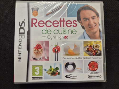 Recettes de cuisine avec Cyril Lignac Nintendo DS Neuf PAL FR New 2DS ...