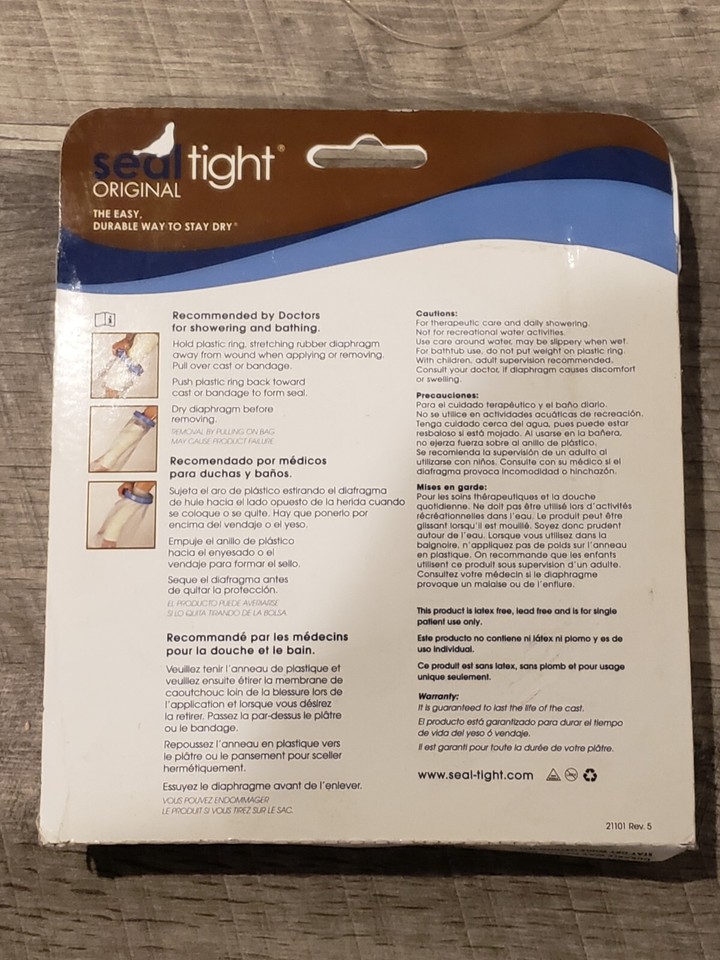 Seal Tight Original Cast/Bandage Protector For Adult Short Arm 23" | eBay