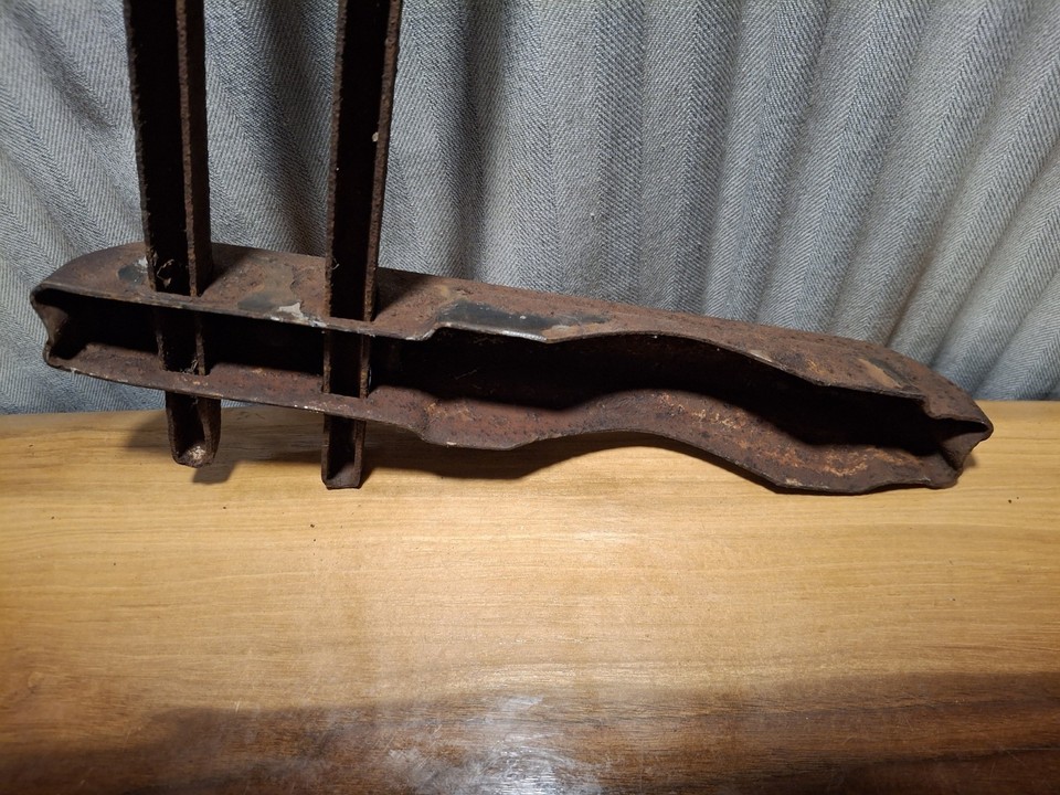 Vintage 1930s 40s Front Bumper Grille Guard Accessory 2 Bar Hot Rat Rod ...