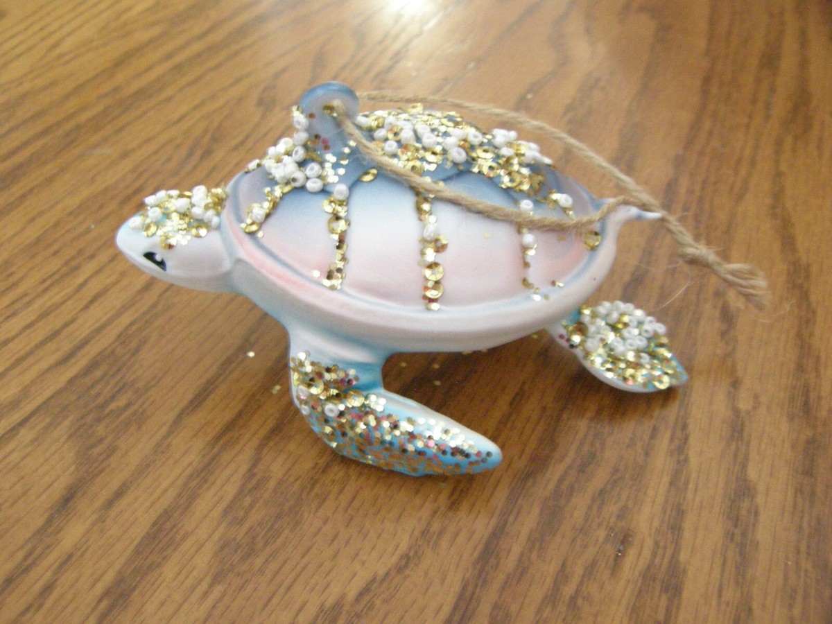 Turtle Christmas Ornaments Coastal Sea Turtle Christmas Tree