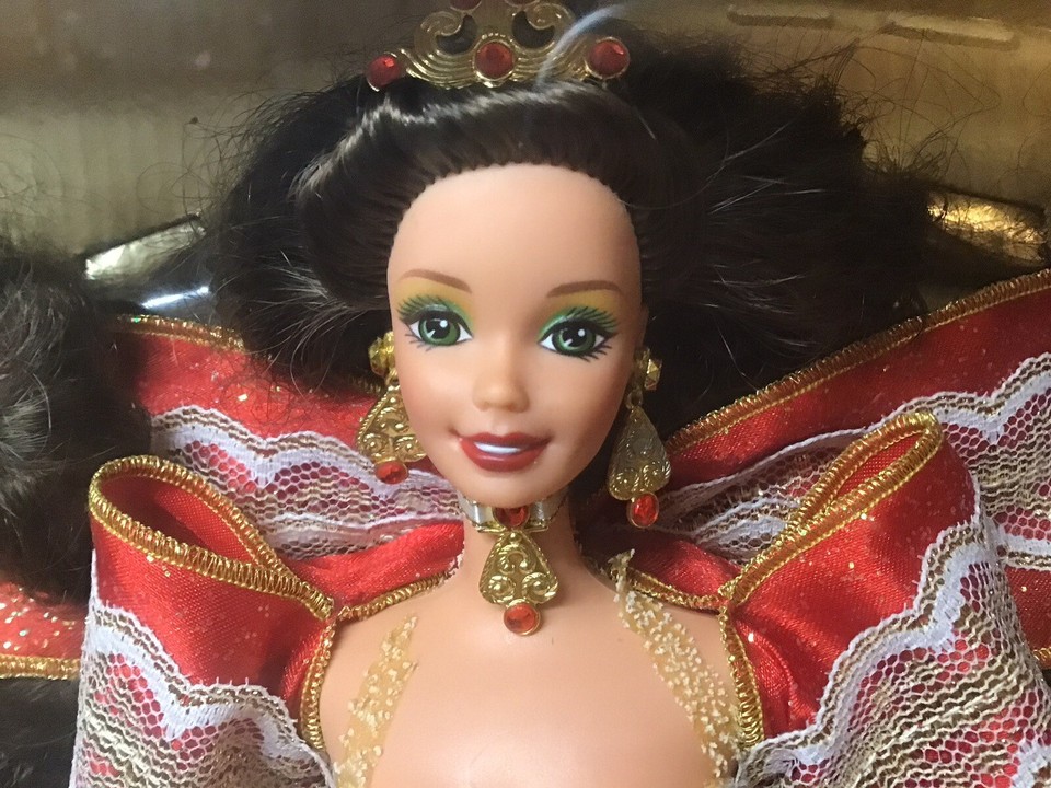 1997 Holiday Barbie NRFB 17832 - RARE Vintage Recalled Misprint by ...
