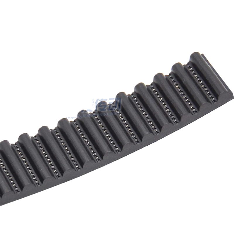 HTD3M/5M/8M S2M 2GT XL Open Timing Belt 6-40 mm Width Black for CNC, 3D ...