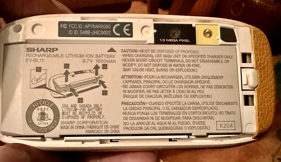 Vintage D-WADE LTD EDITION T-Mobile Sharp Sidekick 3 White PHONE ONLY ...