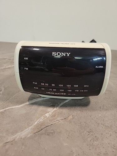 Sony Dream Machine ICF-C112 Digital Alarm Clock Snooze Sleep AM FM ...