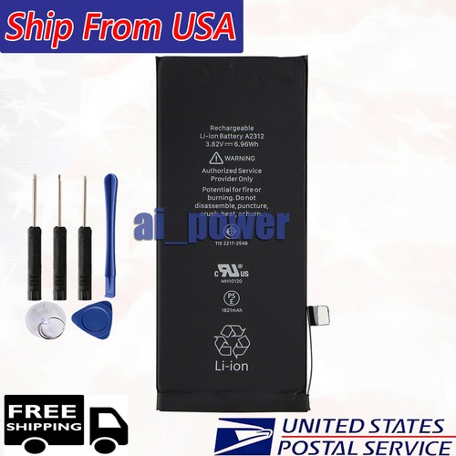 New A2312 Battery for Apple iPhone SE 2 2020 A2312 6.96Wh 1821mAh Li ...