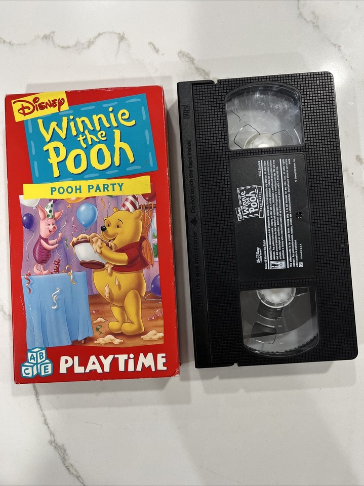 Winnie the Pooh - Pooh Party (VHS, 1994) Playtime Disney 765362200030| eBay