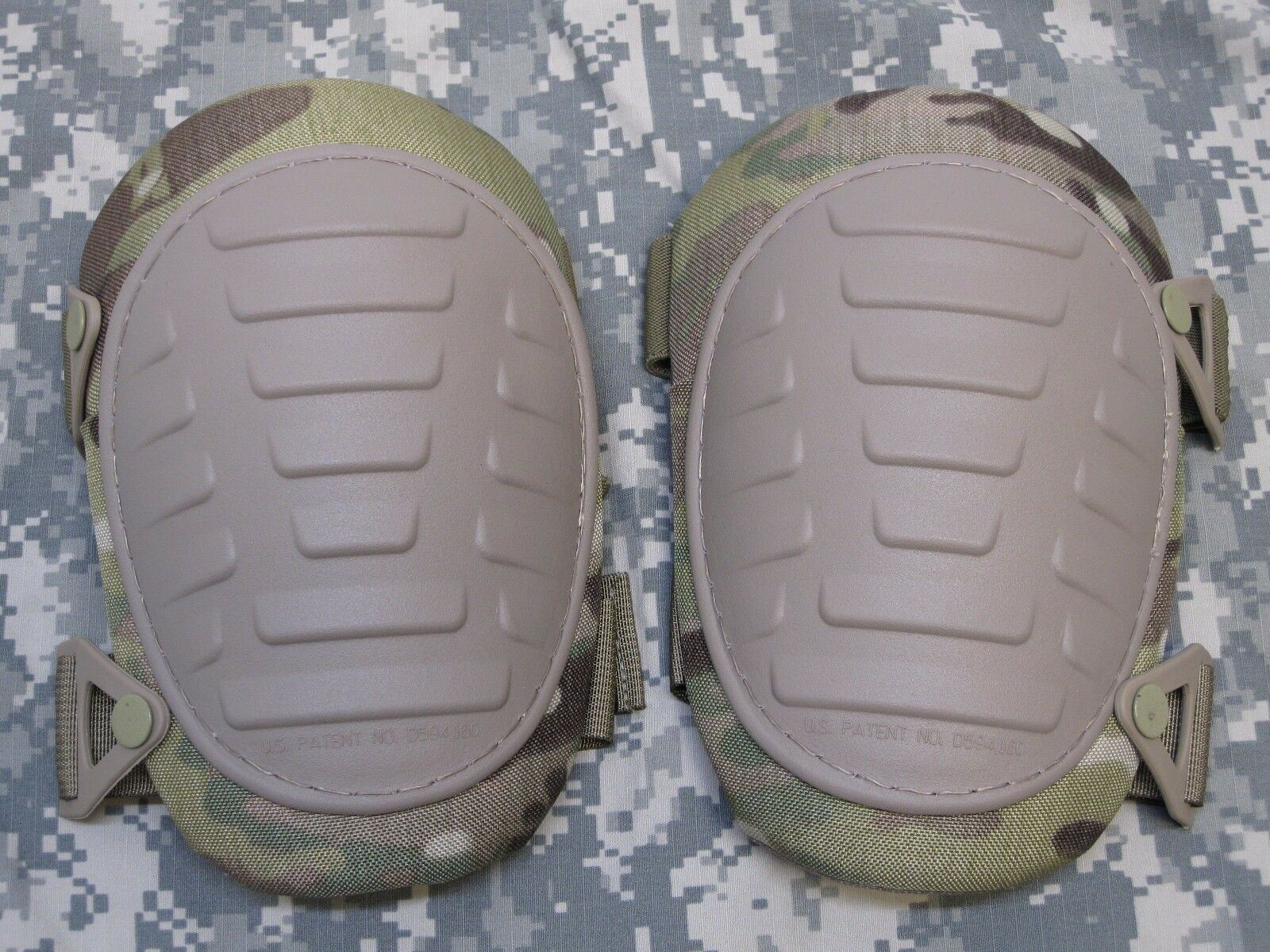USGI ARMY ISSUE OCP MULTICAM TACTICAL KNEE PAD SET NICHOLAS MCGUIRE ...