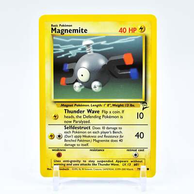 Magnemite - 79/130 Base Set 2 Common Pokemon - NM | eBay