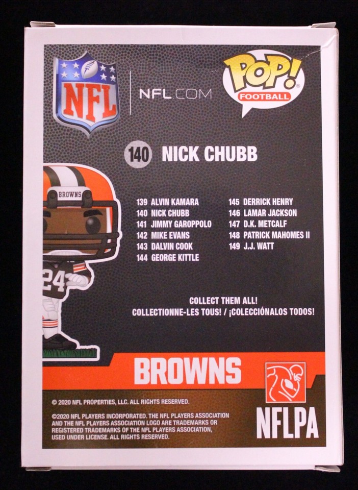 POPs! #140 Football Nick Chubb 2020 | eBay